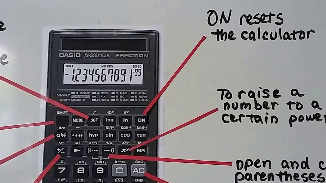 G E D Math 2d Basic Calculator Functions YouTube G E D Math 2d Basic Calculator Functions YouTube