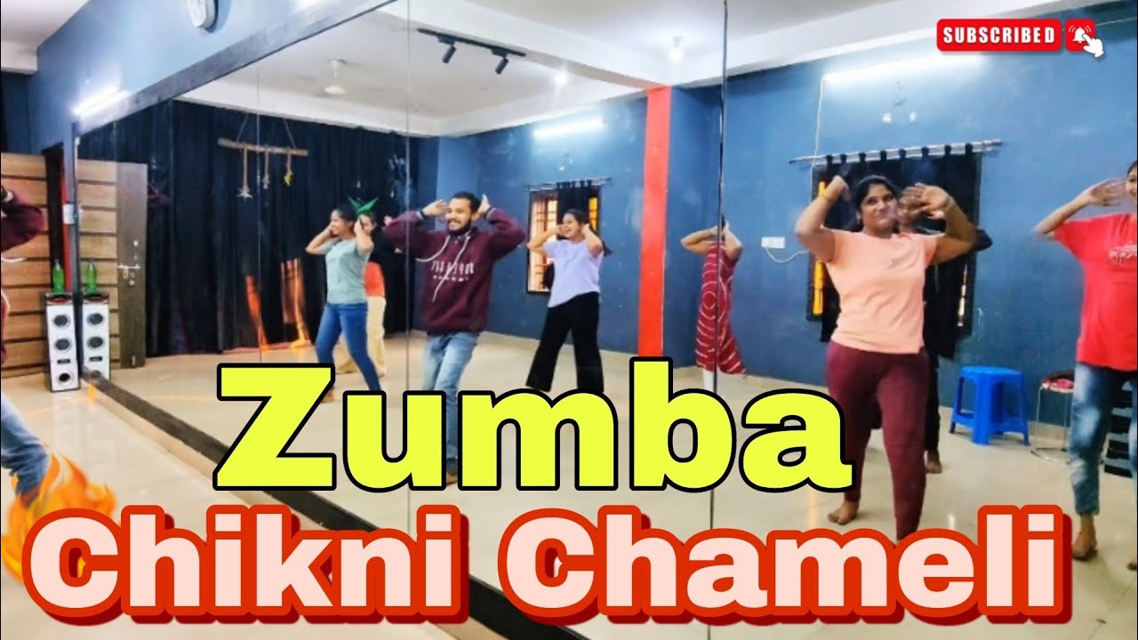 chikni Chameli #Zumba #Bollywood #video #choreographer #lucky - YouTube