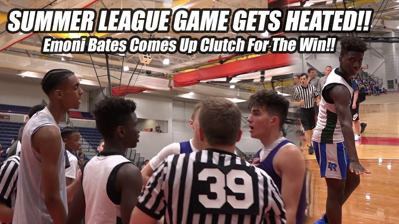 Unknown Hooper GOES AT IT With #1 Player In The Country!! Summer League ...