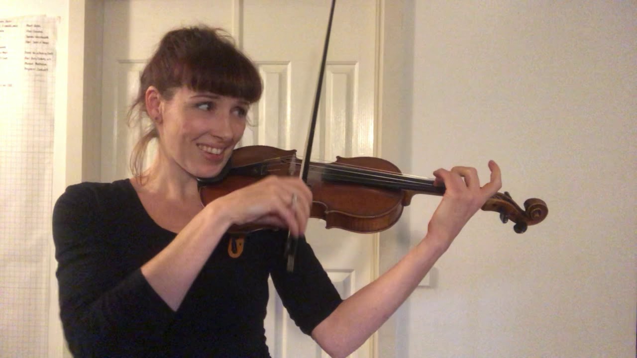 Suzuki Violin Book 1 Minuet 1 tutorial practice slowly - how to - YouTube