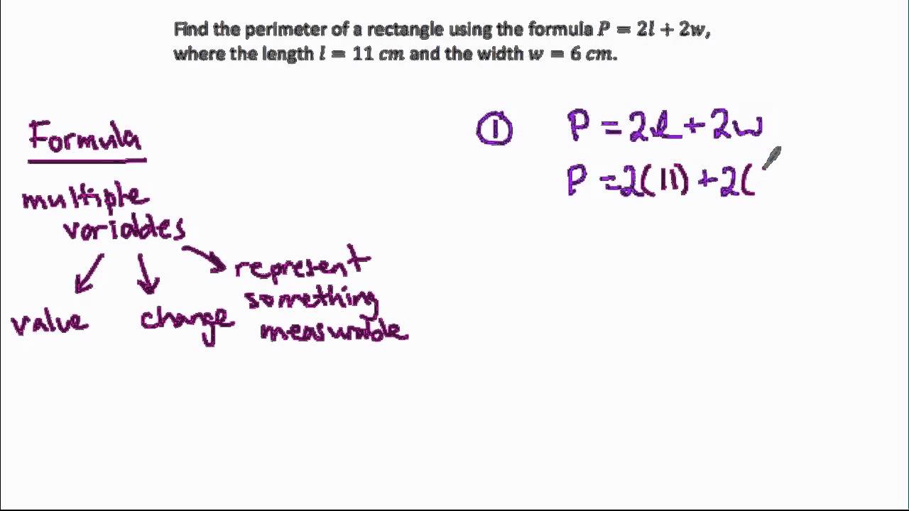 Evaluating Formulas.mp4 - YouTube