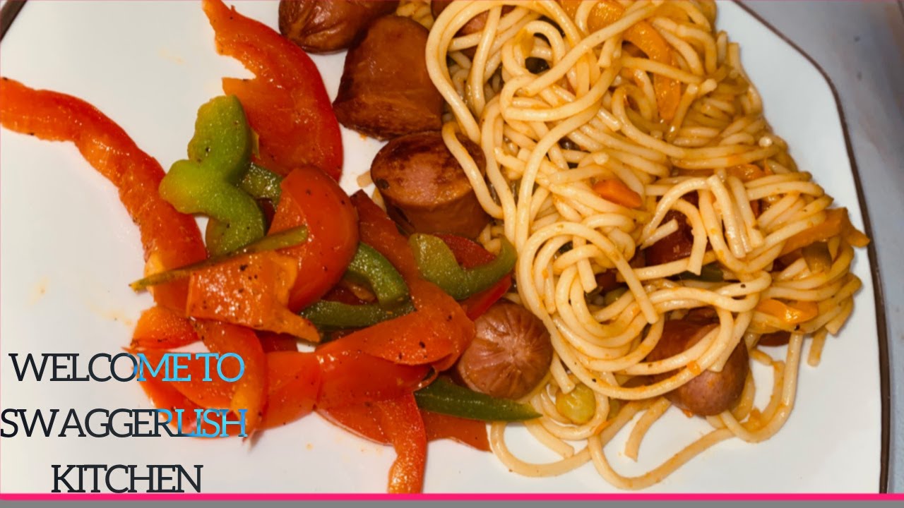 HOW TO MAKE HAITIAN🇭🇹 SPAGHETTI /KIJAN POUW FE SPAGETI🇭🇹 **SWAGGERLISH SQUAD** - YouTube