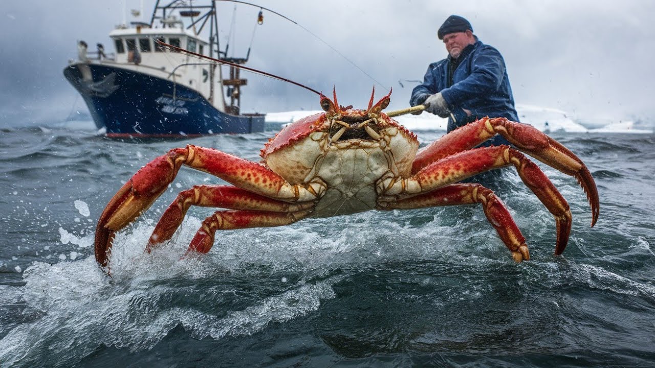 Alaska's Big King Crab Fishing: The Deadliest Catch on Earth - YouTube