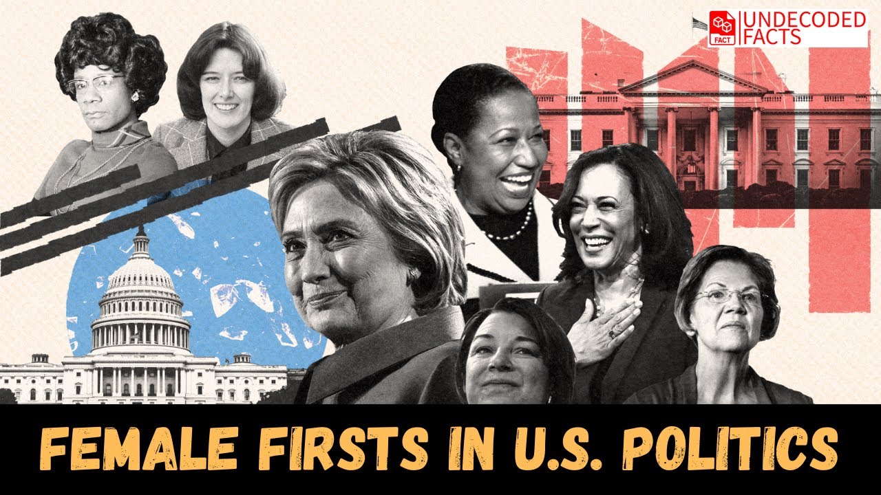 7 Female Firsts in U.S. Political History | #female #politics - YouTube