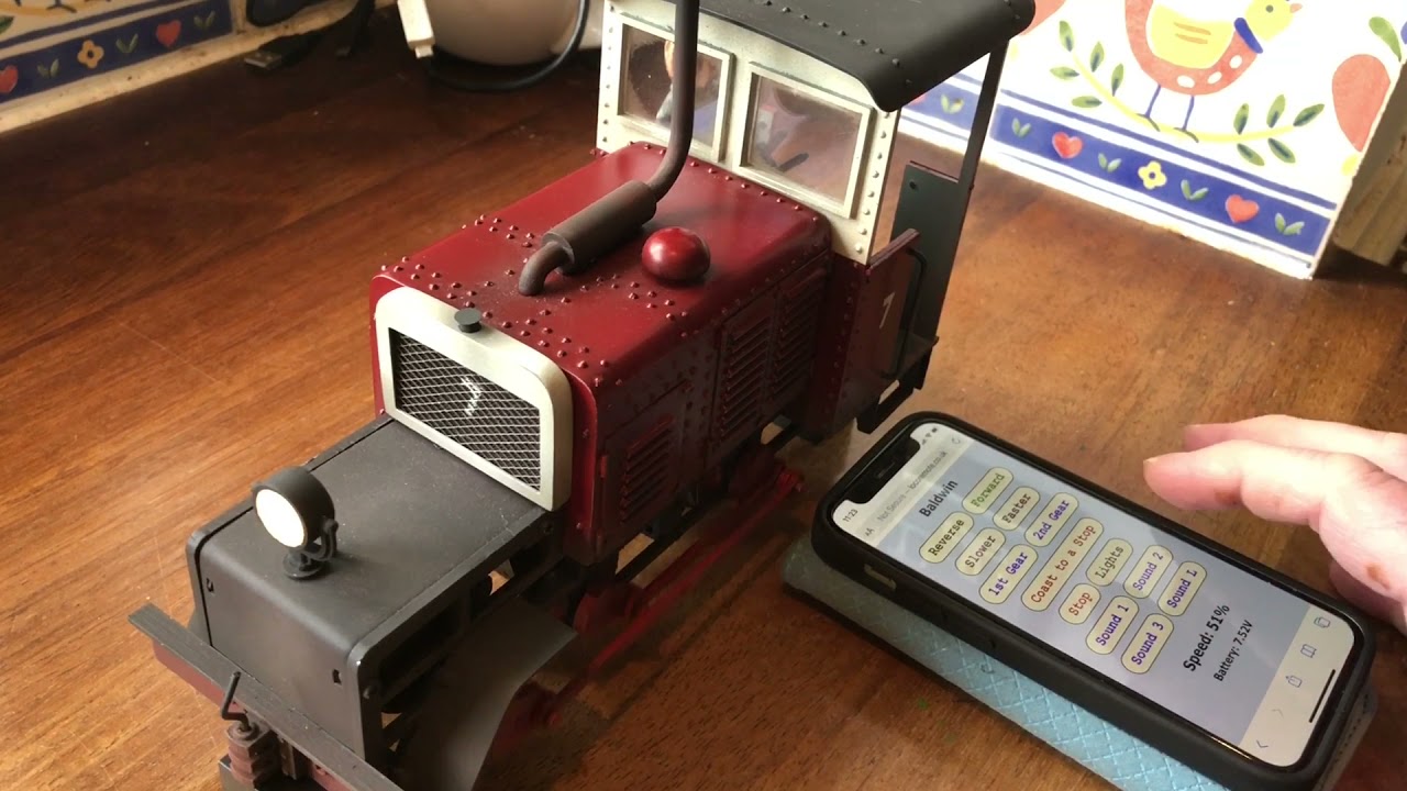 Baldwin 50HP petrol tractor - YouTube