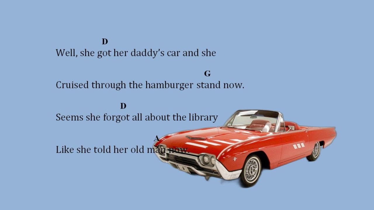 Chords for Fun, Fun, Fun (The Beach Boys) - YouTube