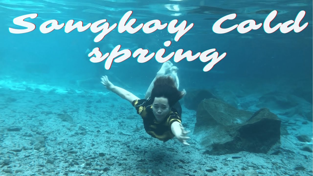 Songkoy Cold Spring ( Super Clear water 😮) At Surigao Del Norte - YouTube