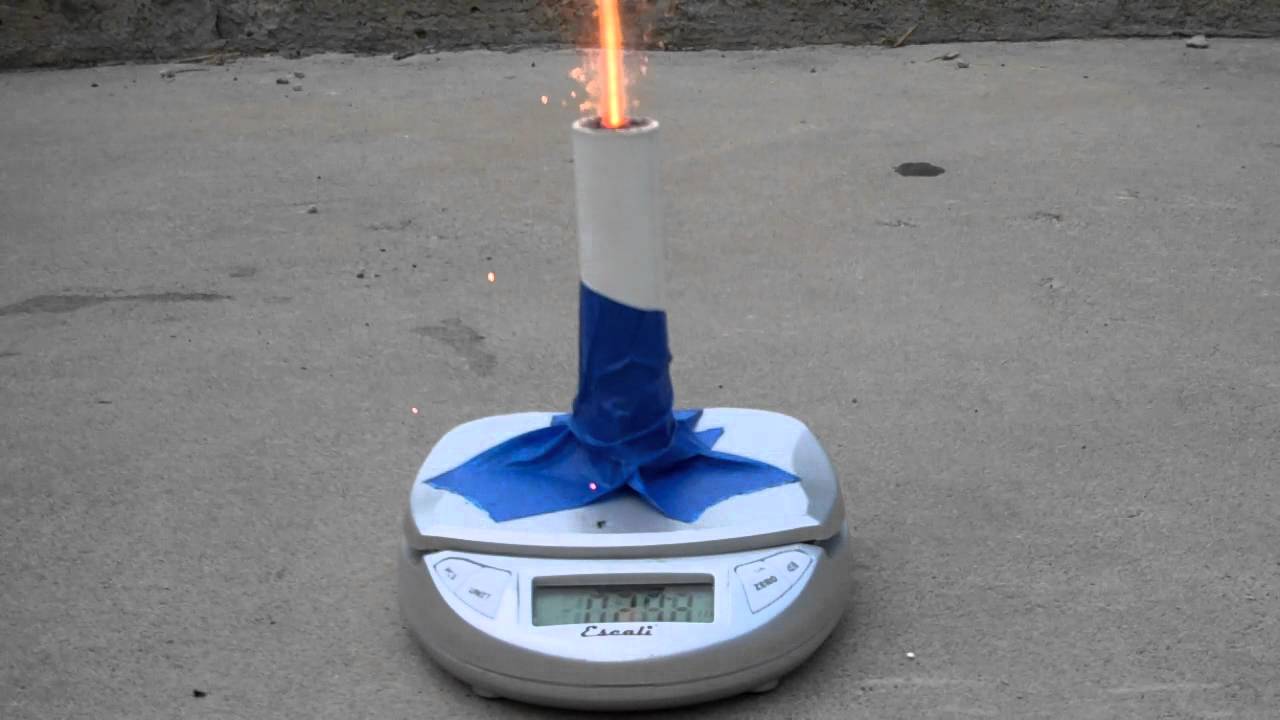 End Burner BP Rocket Test - YouTube