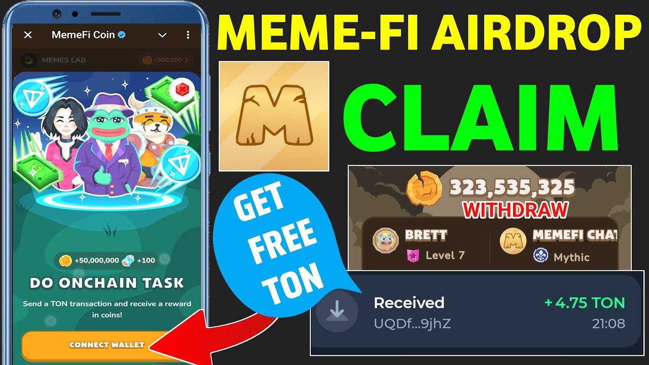 MEMEFI Airdrop Claim And Withdraw | MEMEFI Claim Airdrop | MEMEFI Coin ...