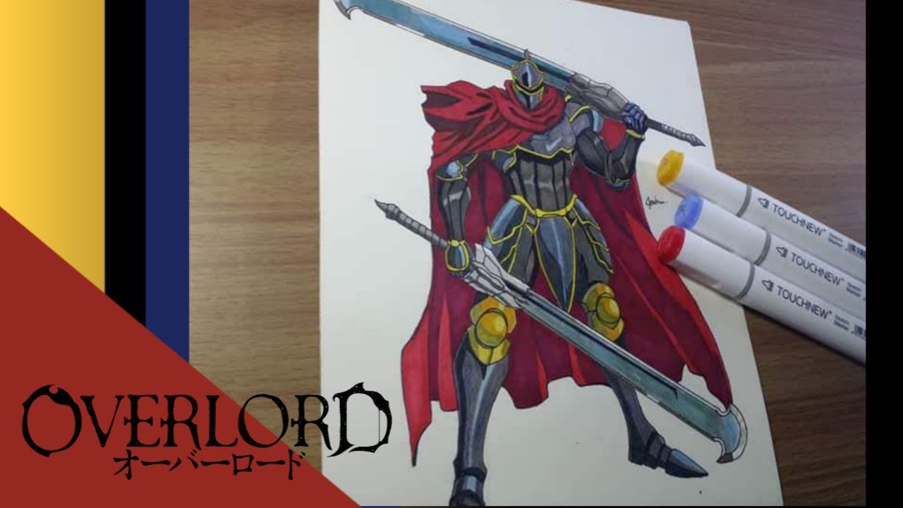 Drawing Momon | Overlord - YouTube