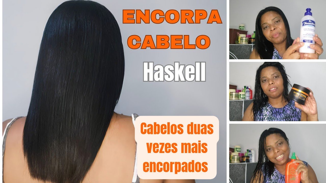 Tratamento para deixar os cabelos muito mais encorpados, Encorpa cabelo ...