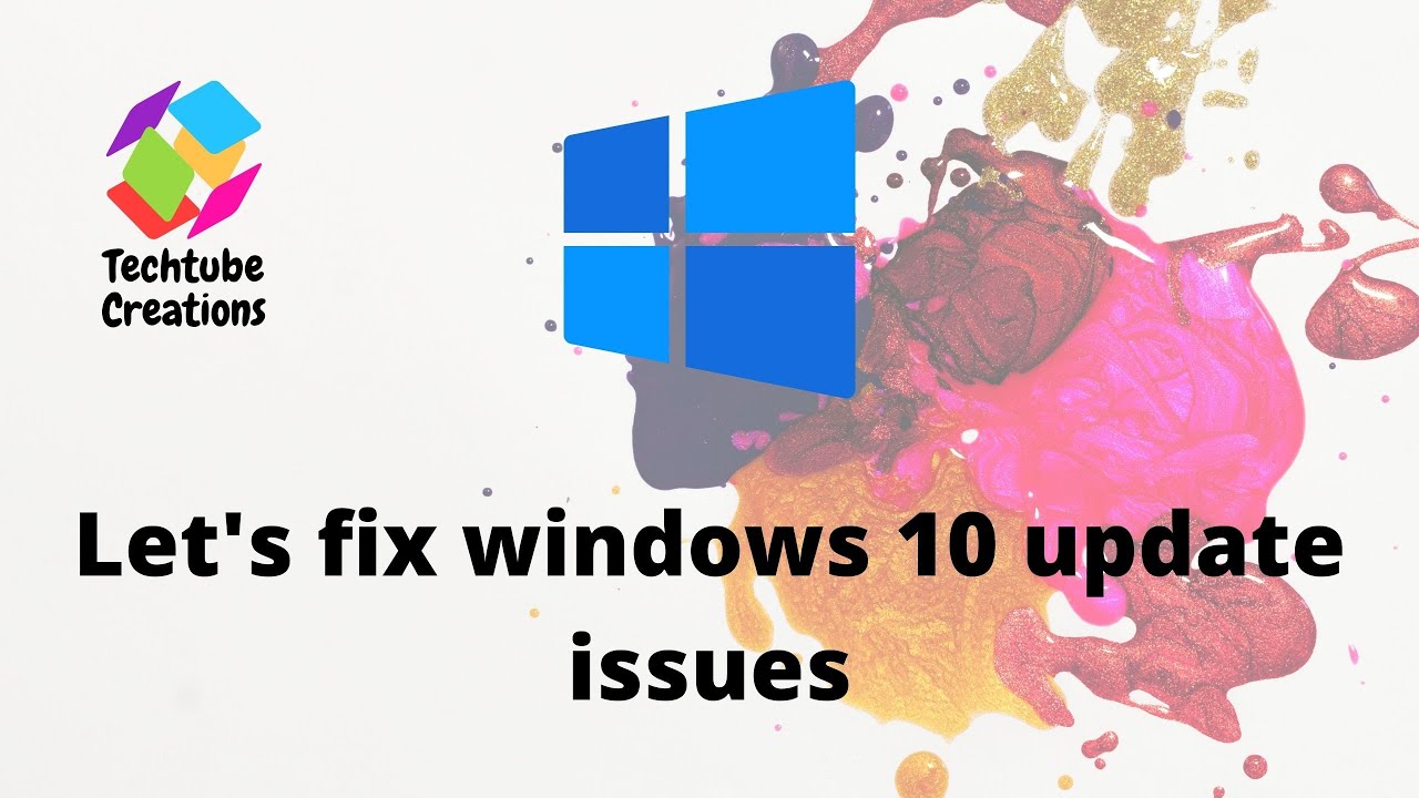 How to fix windows 10 update issues - YouTube