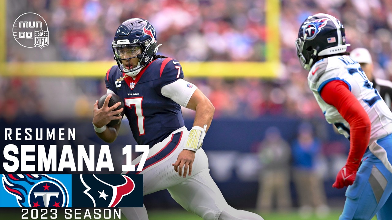 Tennessee Titans vs. Houston Texans | Semana 17 NFL 2023 | NFL ...