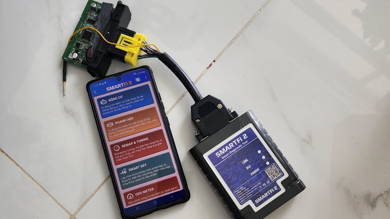 Đọc key và đăng ký thêm fob. scu 33 chân - smart fi 2 - YouTube
