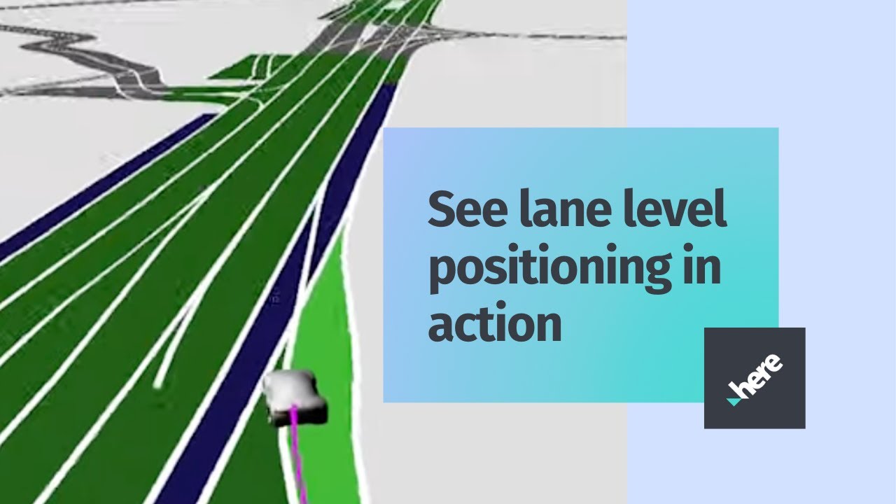 A new era of lane level positioning: HERE HD GNSS Positioning demo ...
