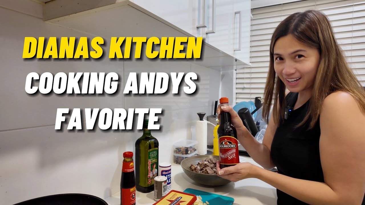 Diana's Kitchen: COOKING ANDY'S FAVORITE FOOD | Diana Zubiri - YouTube