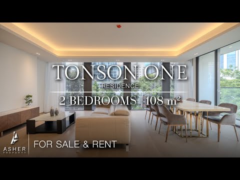 Tonson One Residence | 2 Bedrooms | 108 Sq.m. | For SALE & RENT