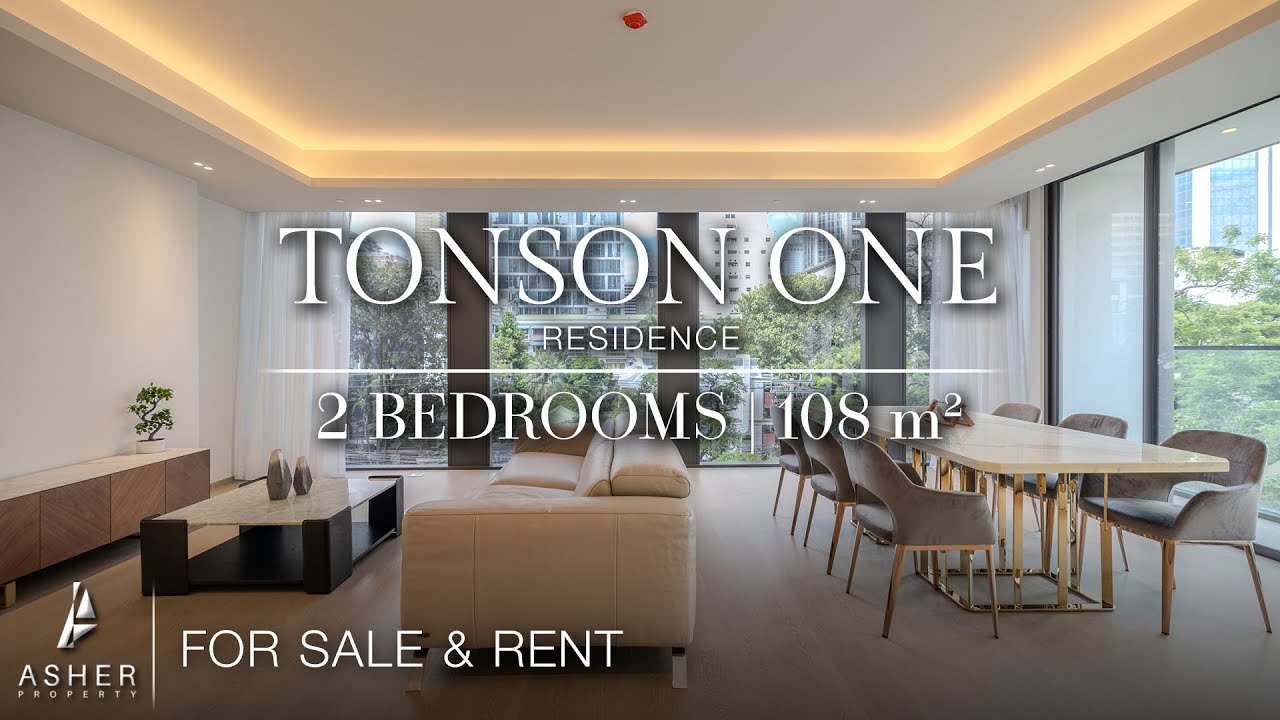 Tonson One Residence | 2 Bedrooms | 108 Sq.m. | For SALE & RENT - YouTube