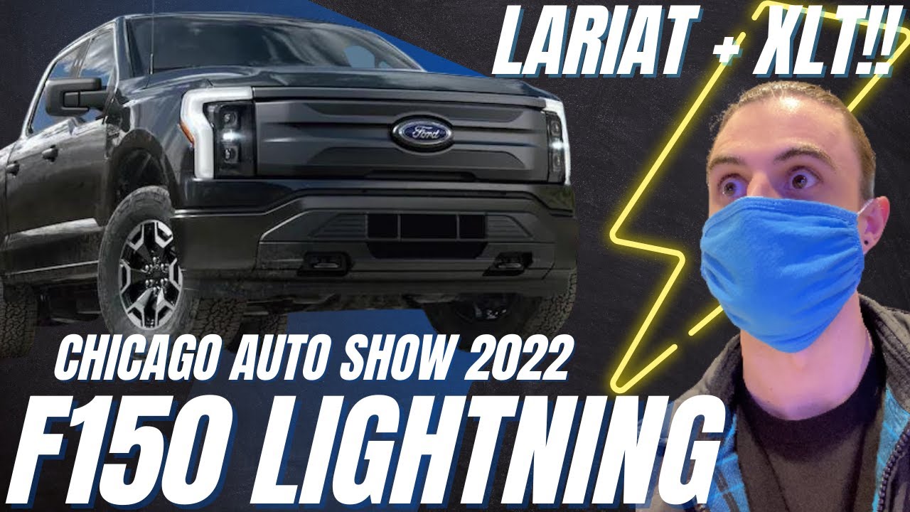 Every Second of F150 Lightning Footage I got at Chicago Auto Show 2022 ...