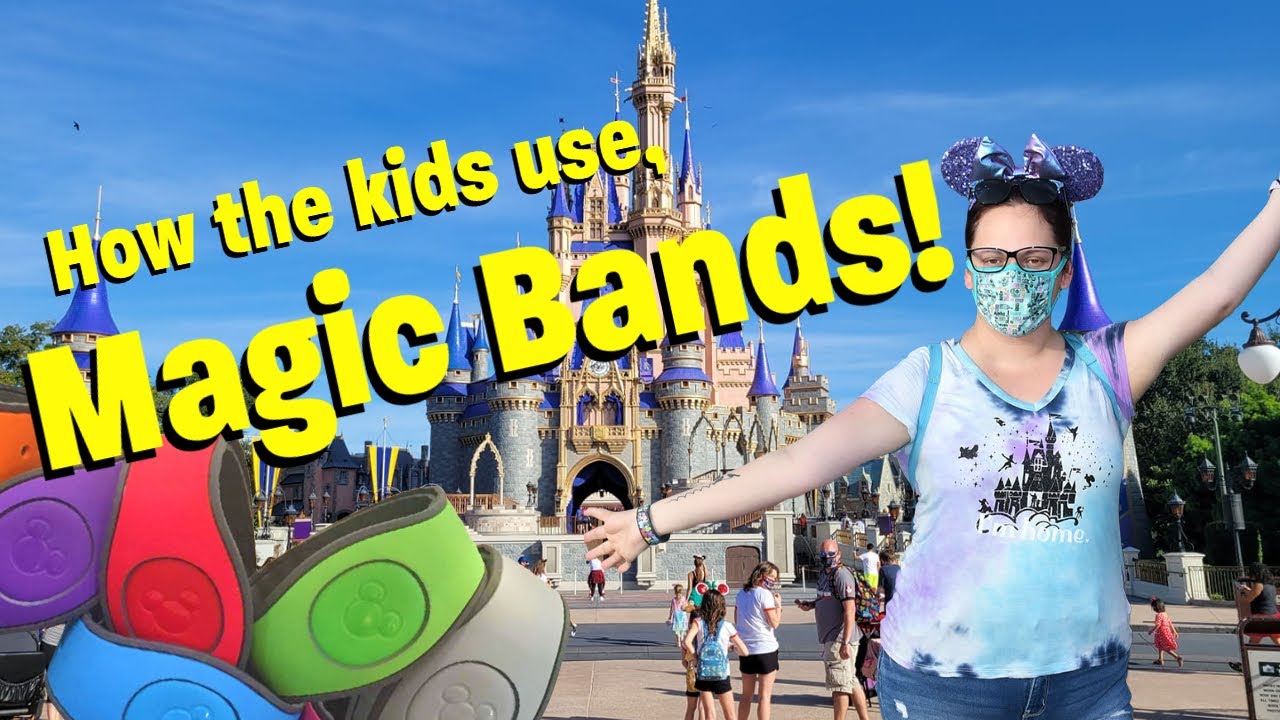 How the Kids Use Magic Bands at DIsney - YouTube