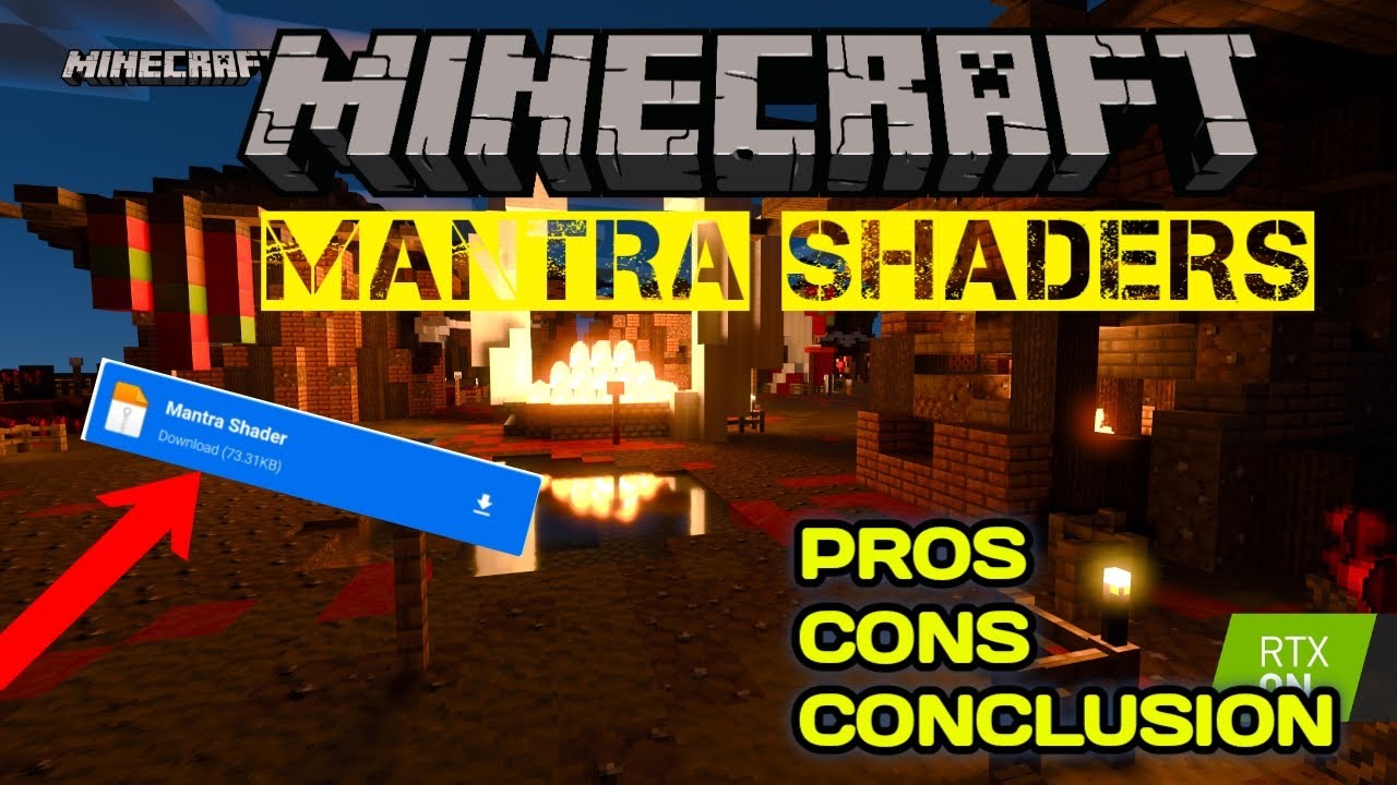 MANTRA SHADERS FOR MINECRAFT | Realme 6 | shaders review - YouTube