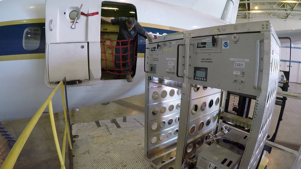 Preparing NASA’s DC-8 for the KORUS-AQ Airborne Mission - YouTube