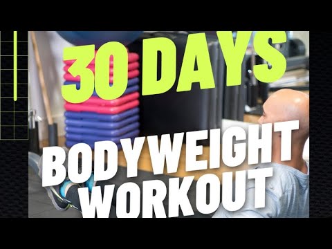 30 Days Body weight HIIT workout challenge (Day 1) - YouTube