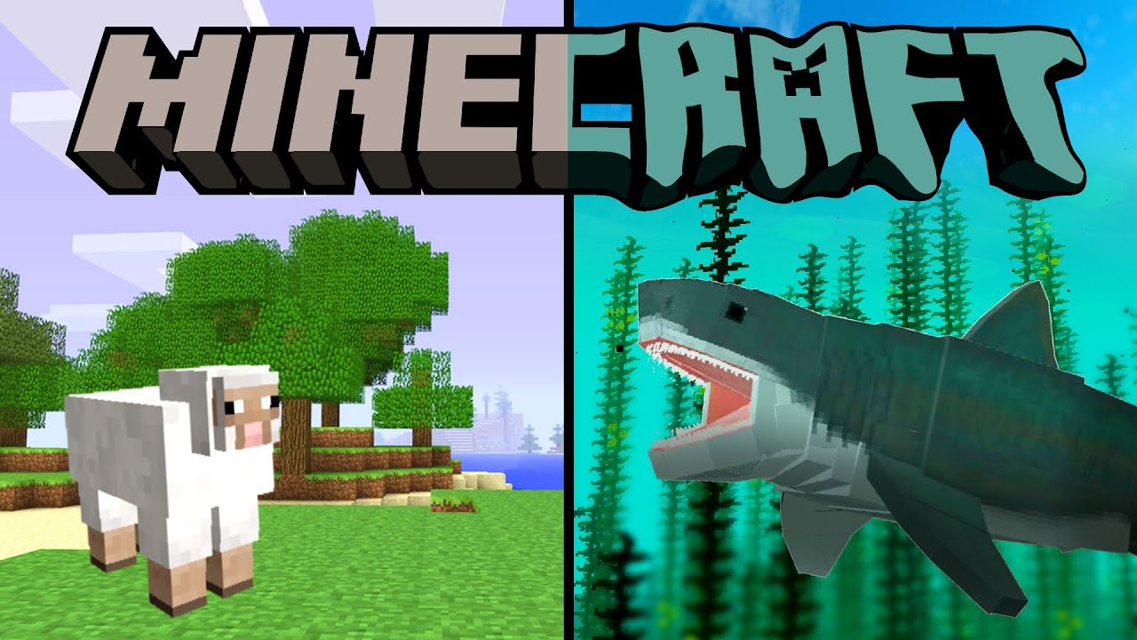 Turning Minecraft Into An UNDERWATER Survival Game With MODS! - YouTube