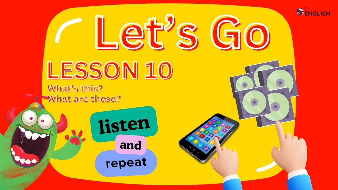 Lesson 10 This & These | Beginner & Elementary Kids English 🎉 ESL ...