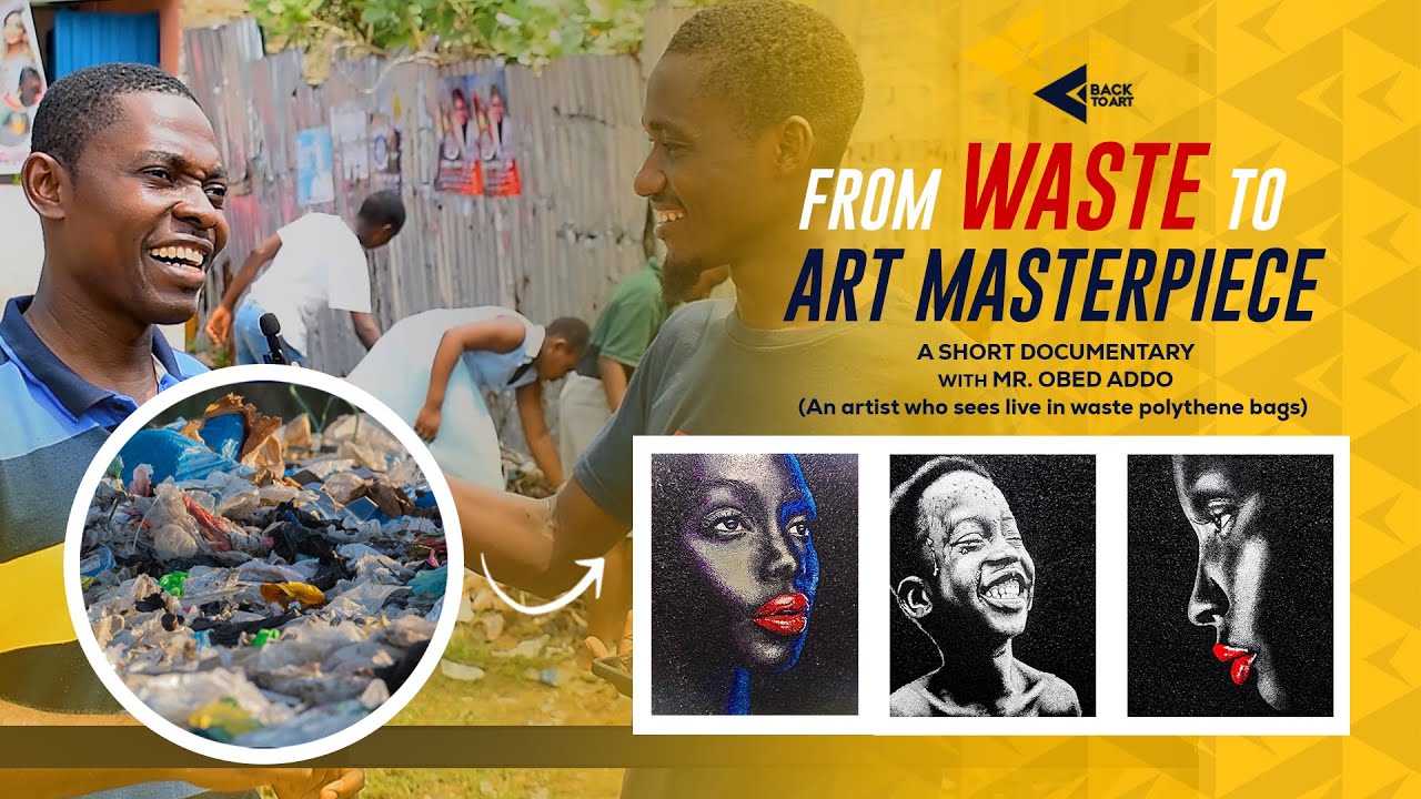 From Waste To Art Masterpiece - YouTube