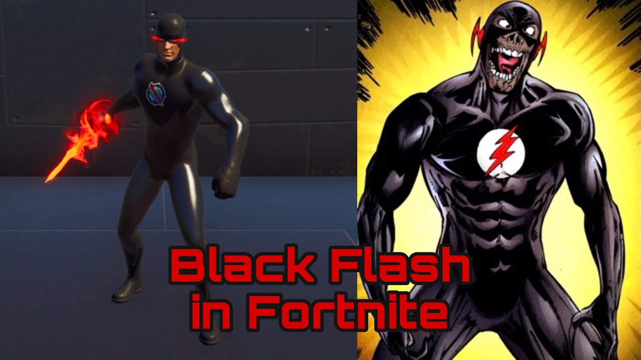 BLACK FLASH in Fortnite! How to Make Black Flash! | (Fortnite Battle ...