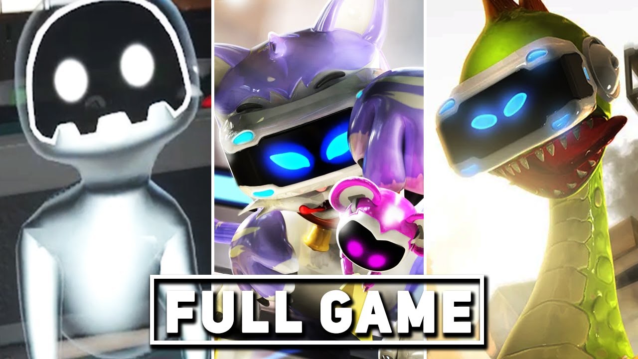 The Playroom VR - FULL GAME Walkthrough (PS5) - YouTube