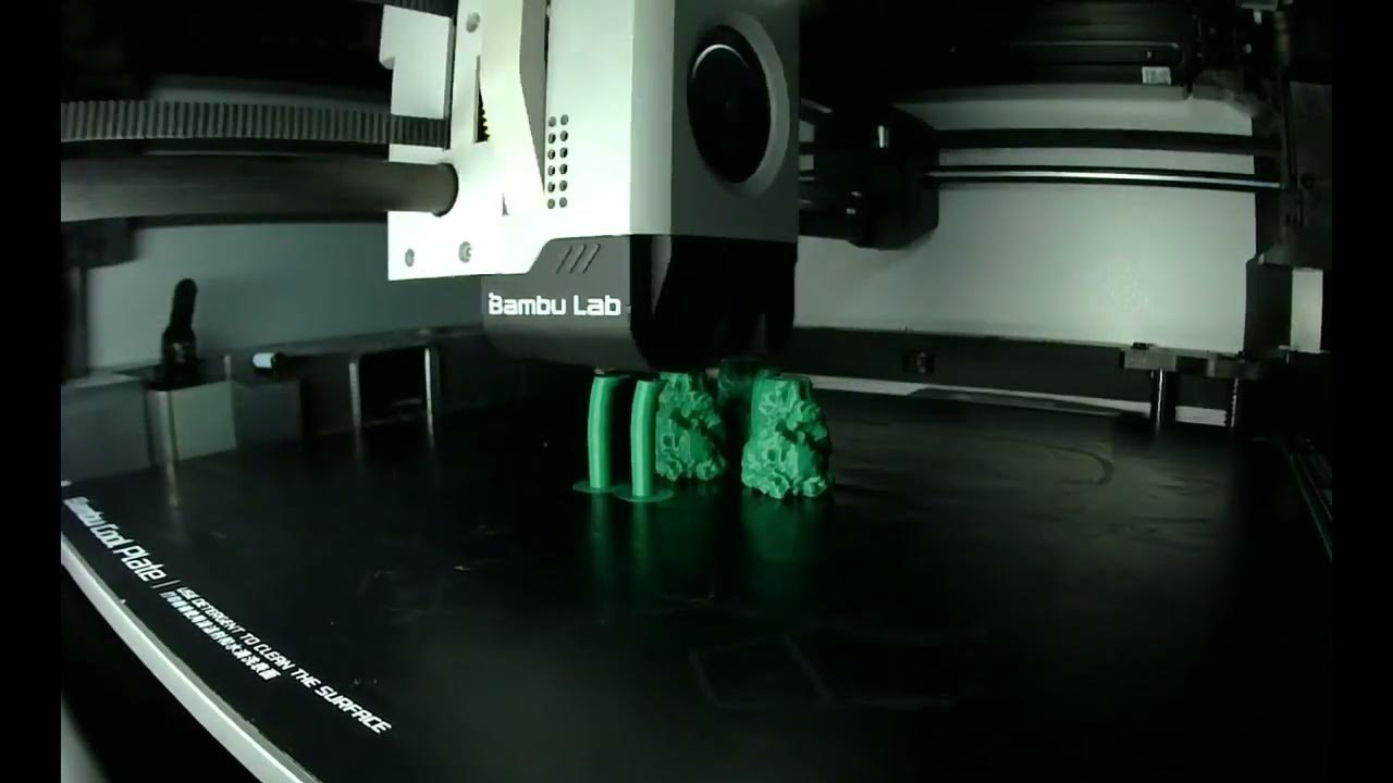 Bambu Labs X1-Carbon Time-Lapse of multi-color 3D printed Bugs bunny - YouTube