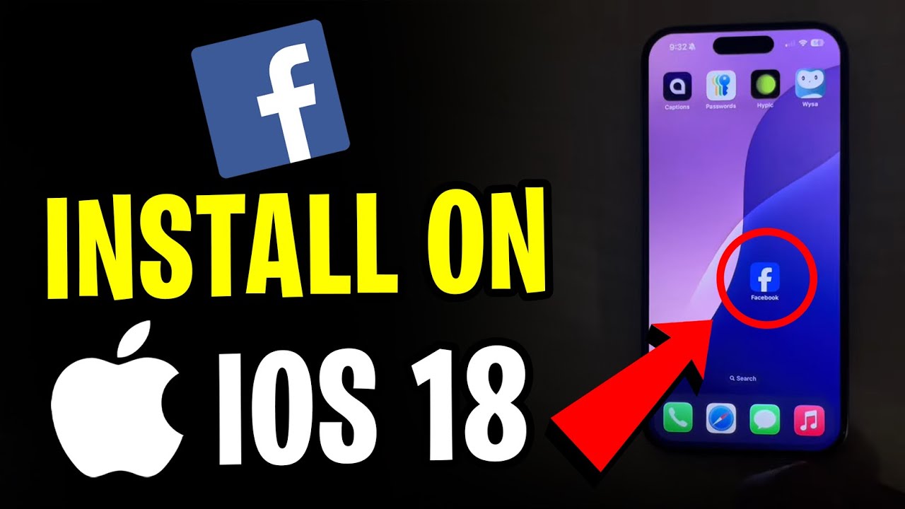 How to Install Facebook App on iPhone (iOS 18) - YouTube