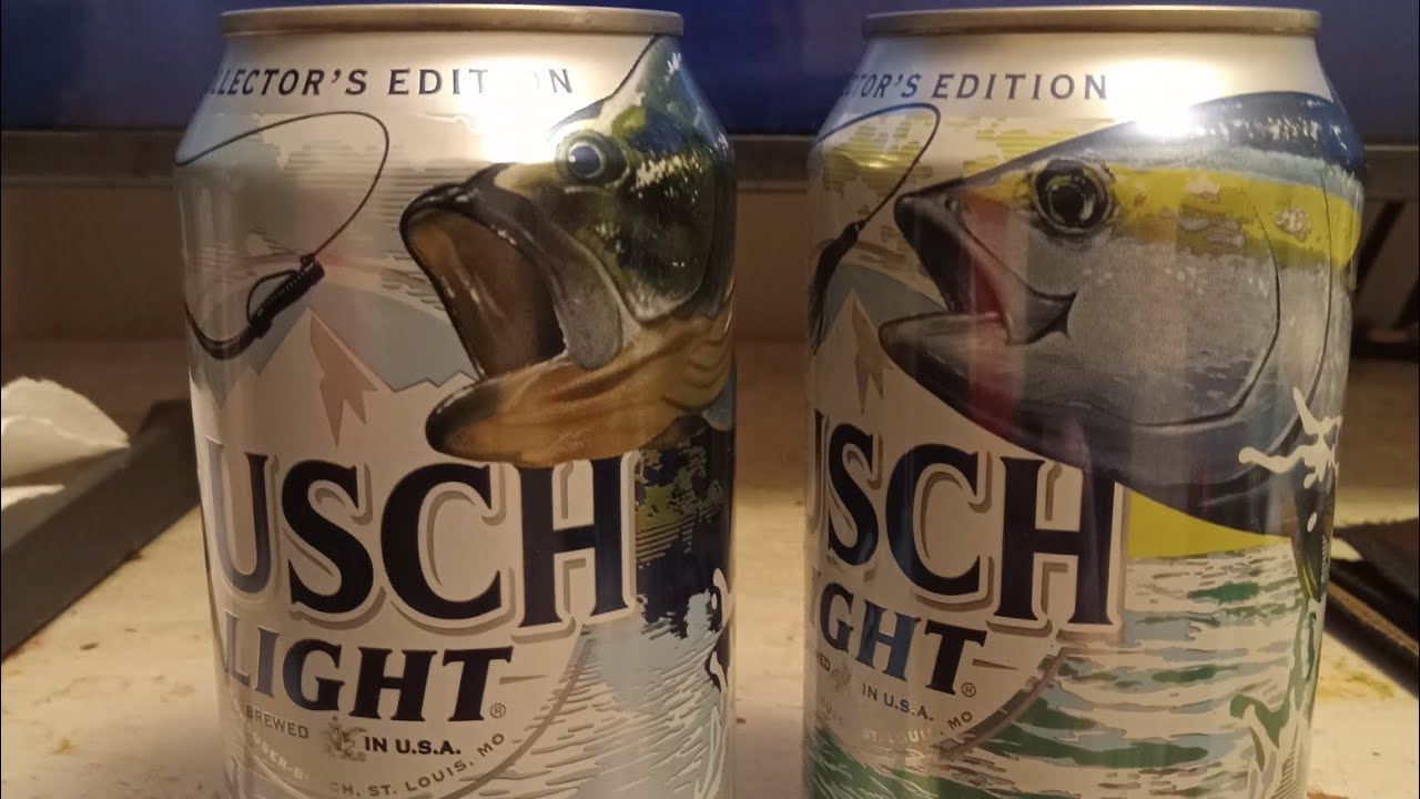 New busch light fish cans 2025 - YouTube
