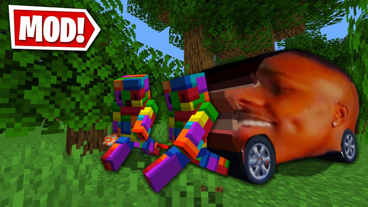 So I made a DaBaby Car Mod for Minecraft... - YouTube