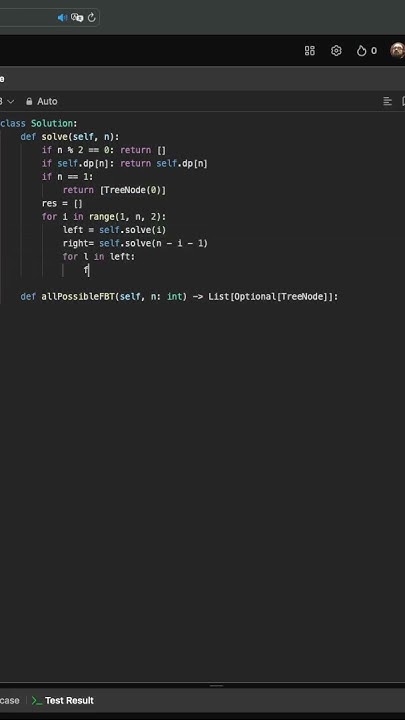 Leetcode 894: All Possible Full Binary Trees - YouTube