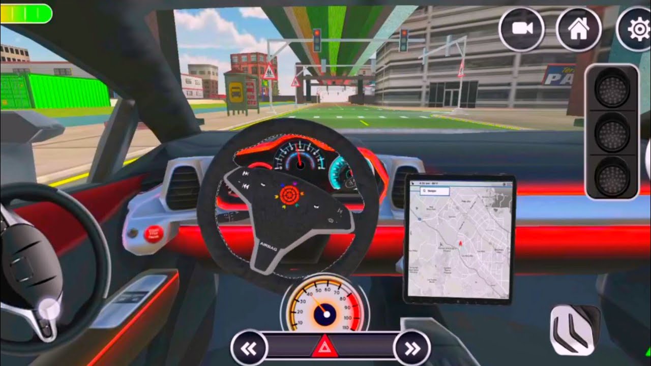 City Car Driving Simulator #3 - Driver's License Examination Simulation ...