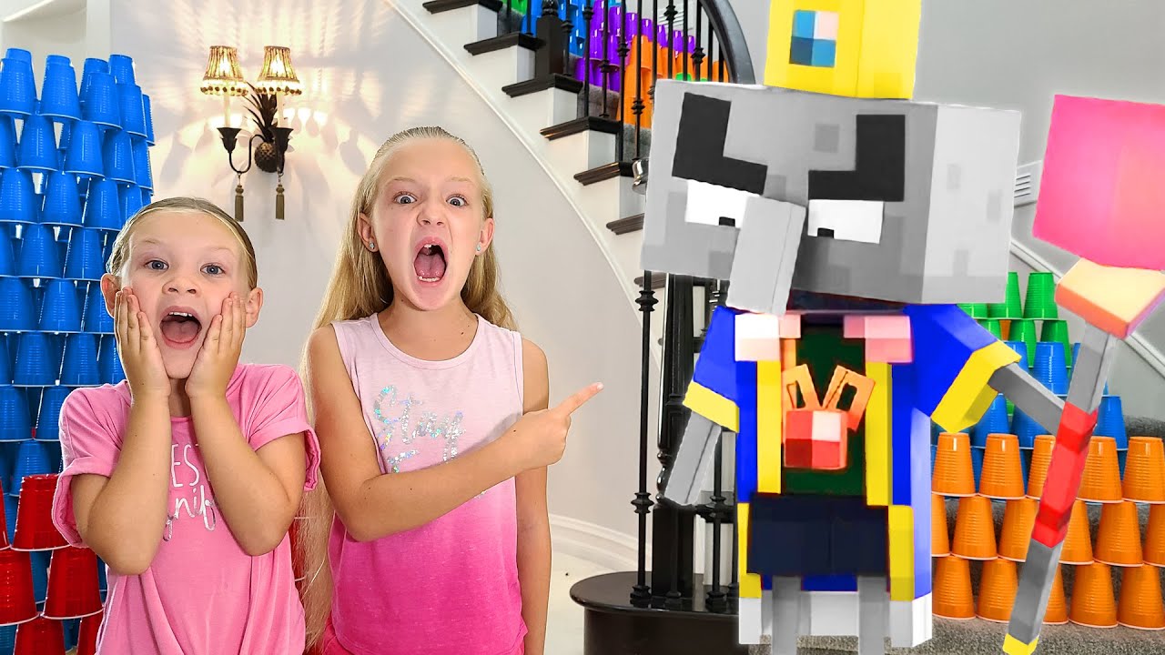Minecraft Dungeons in Real Life!!! Defeating the Arch Illager! - YouTube