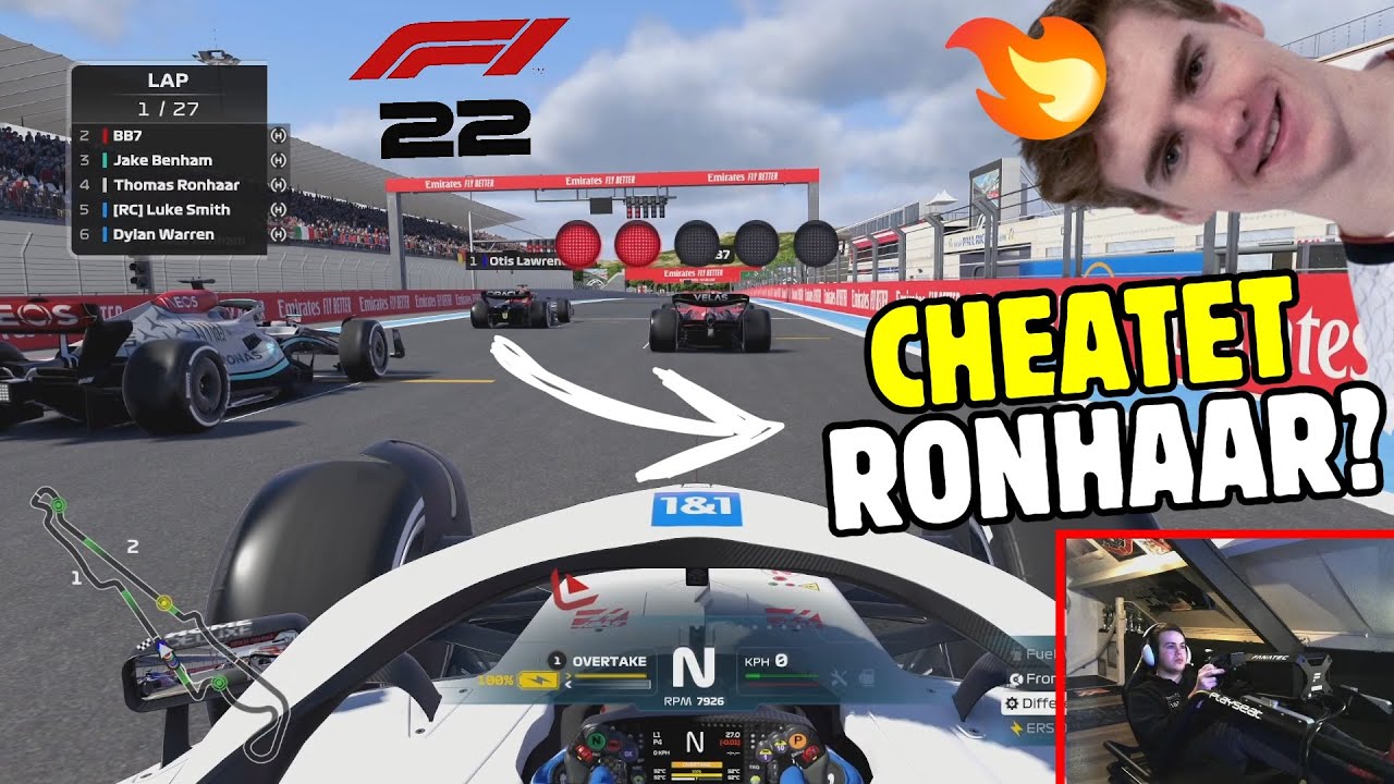 Cheatet Thomas Ronhaar? | F1 22 Esports Cheats - Pro und Contra ...