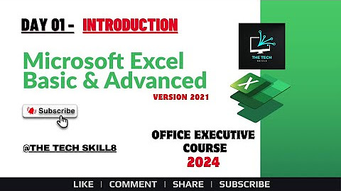 MS Excel | Basic & Advanced | Office Executive Course | Course 2024 ...
