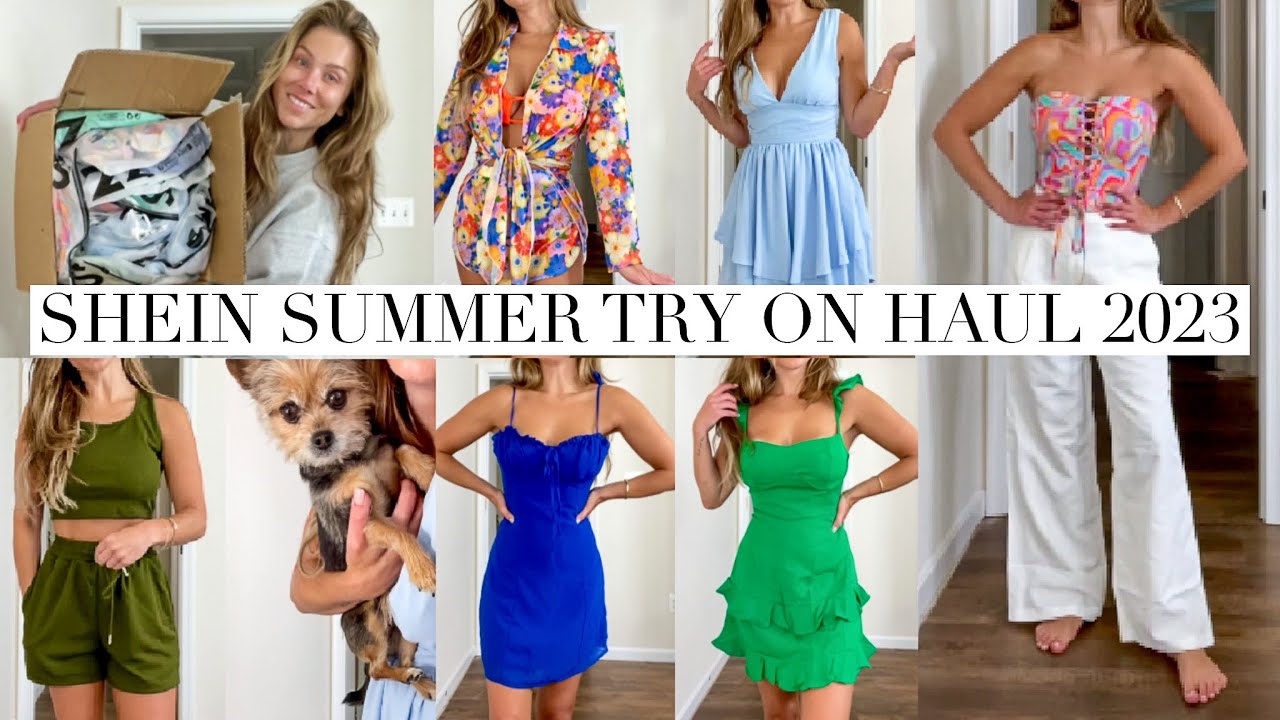 Shein Summer 2023 Clothing Try On Haul Youtube 4706