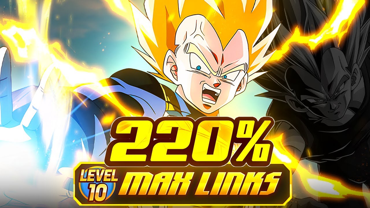 ALL HAIL THE KING! TEQ SUPER SUPER SAIYAN VEGETA MAX LINKS RAINBOW 220% ...