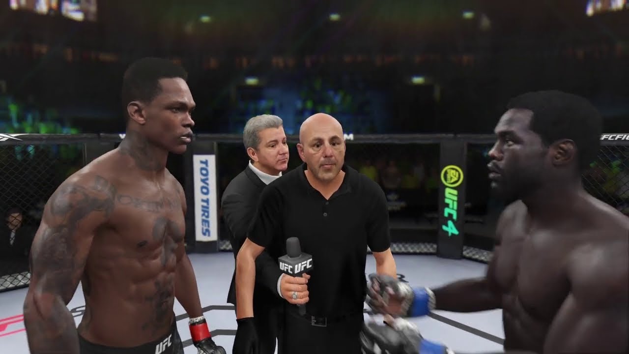 UFC 4 Israel Adesanya vs Jared Cannonier (FULL FIGHT) (KO) - YouTube