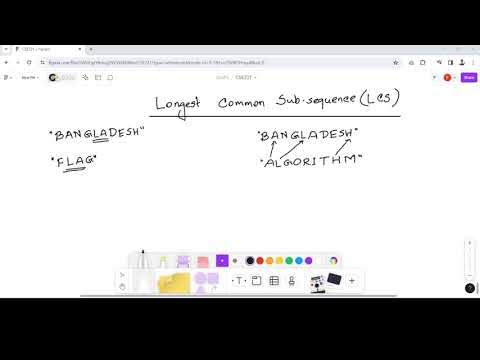 Longest Common Subsequence (LCS) | CSE221 (Class Recording) | [Algorithms] - YouTube
