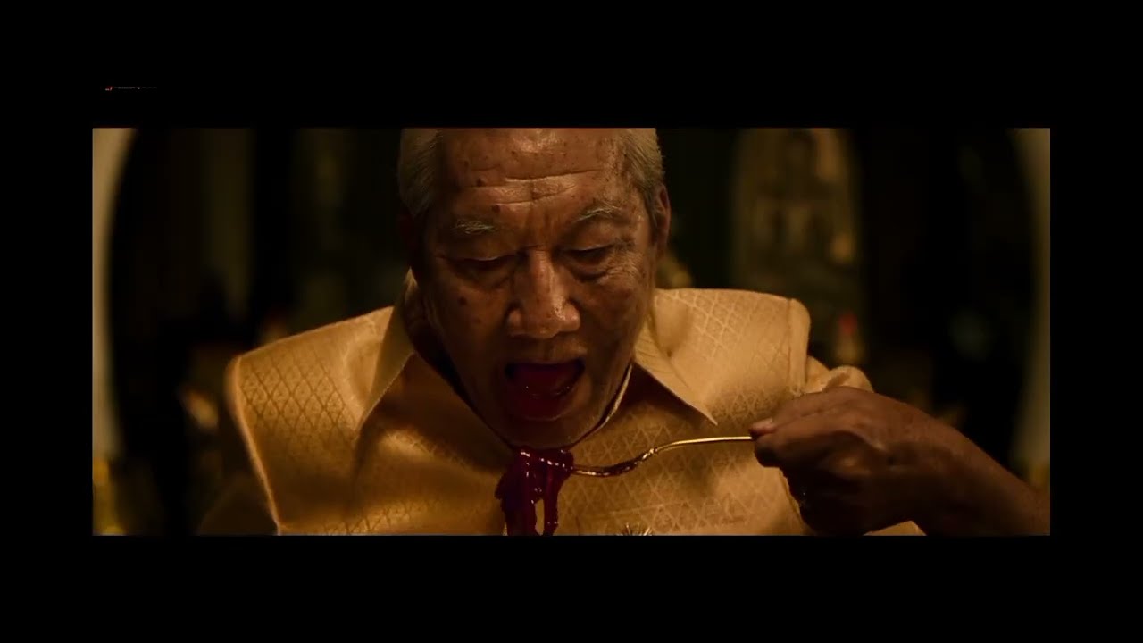 Hunger _2023 _ Serving a bloody meal scene - YouTube