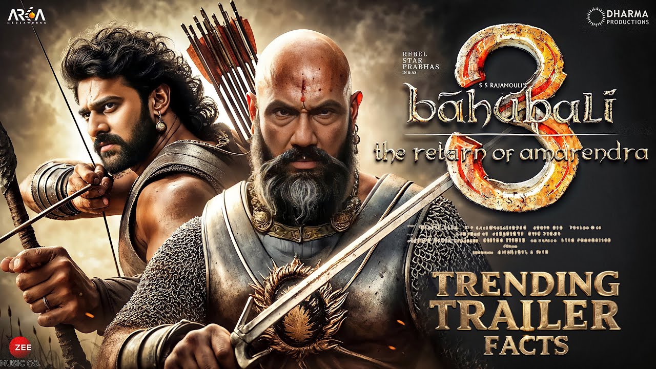 Bahubali 3- The Rebirth | TRENDING TRAILER Interesting Facts | Prabhas ...