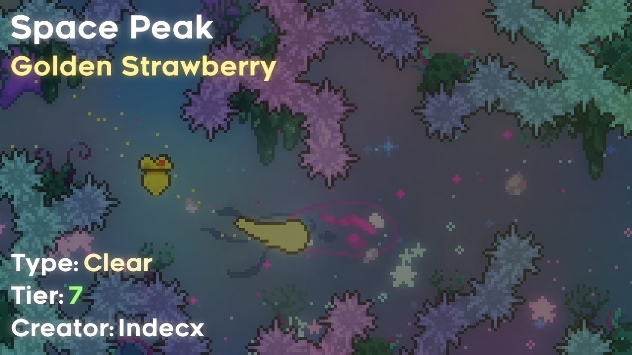 [Celeste] Space Peak - Golden Strawberry - YouTube