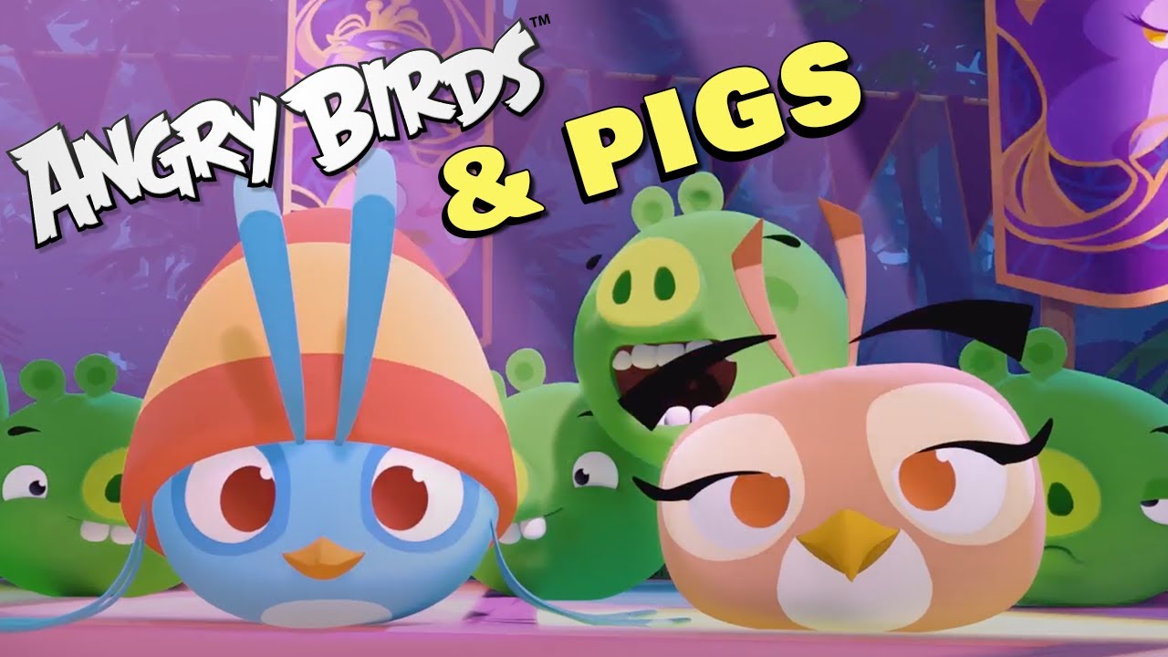 All The Loving & Caring Moments Between Angry Birds & Pigs Part 2 💗 ...