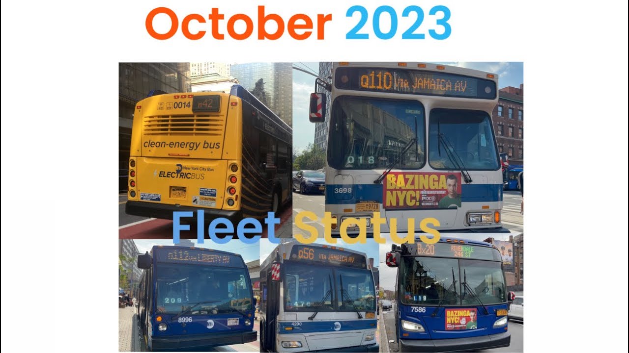 October 2023- Transit News Update (Fleet Status) - YouTube